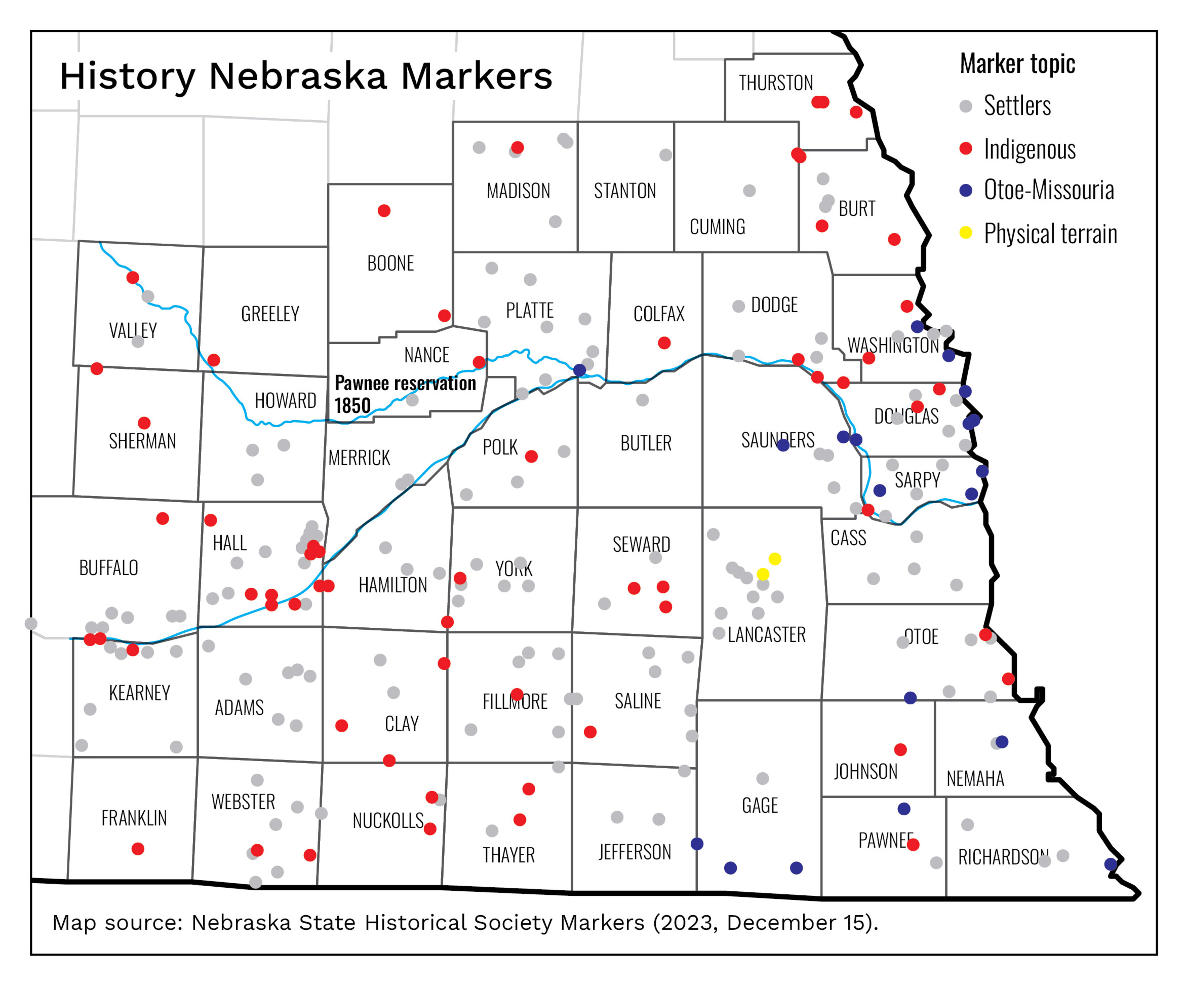 Southeast Nebraska Historical Marker Audit | Center for Great Plains ...